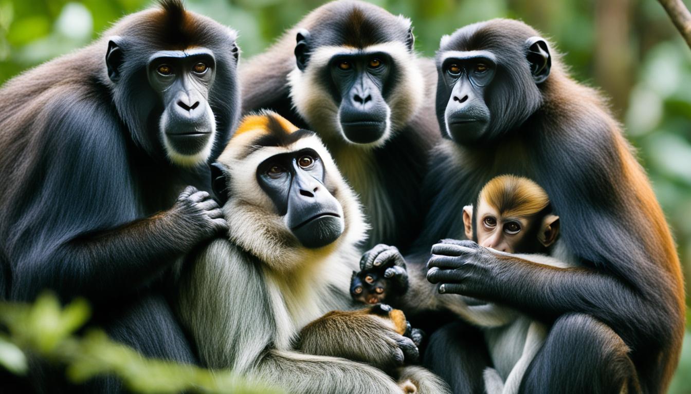 O comportamento social dos primatas: laços familiares e hierarquia ...